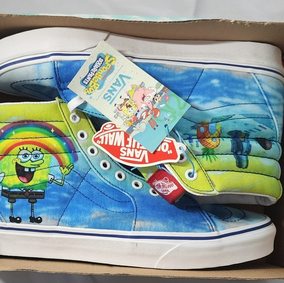 Vans | Shoes | Spongebob Squarepants Collab New In Box | Poshmark
